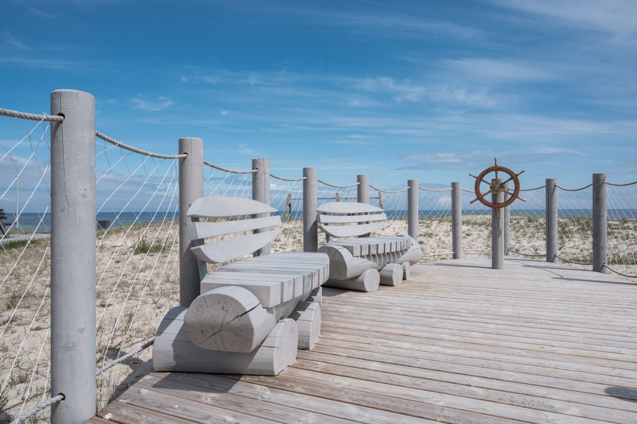 Skaistā un unikālā Engures jūras piekrastes pludmale - ES fondi