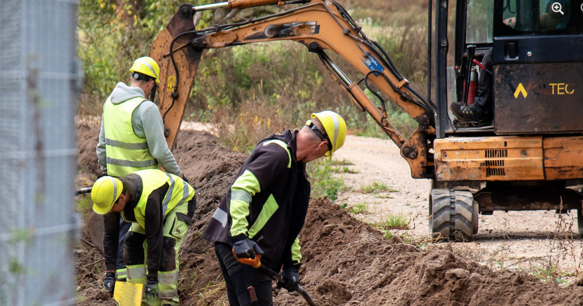 Construction and equipment works for the technological infrastructure ...